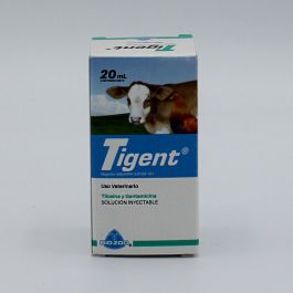 Bio Zoo Tigent Solución Inyectable 20ml - Farmacia Veterinaria Zamora