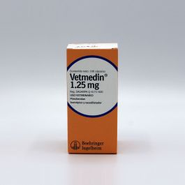 Vetmedin 1.25 mg Merial 100 caps - Farmacia Veterinaria Zamora