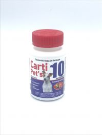 Norvet Carti-Pet´s 10 NRV Frasco con 30 tabs- Farmacia Veterinaria Zamora