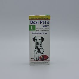 Norvet Doxi Pet´s NRV "L" 250mg. Caja con 30 tabs- Farmacia Veterinaria ...