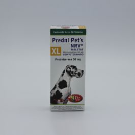 Norvet Predni-Pet's "XL" 50mg. Caja con 30 tabs- Farmacia Veterinaria ...