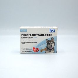 Piroflox 50 mg 30 tabletas - Farmacia Veterinaria Zamora