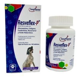 Innopharma Resveflex 100 tabletas - Farmacia Veterinaria Zamora
